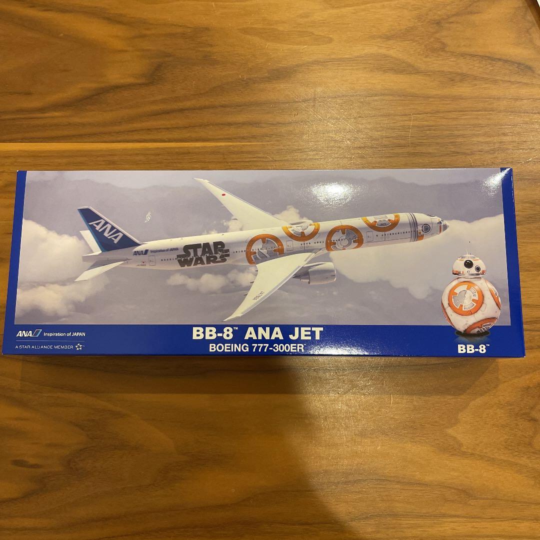【新品:非売品:箱傷あり】BB-8 ANA B777-300ER プラモデル