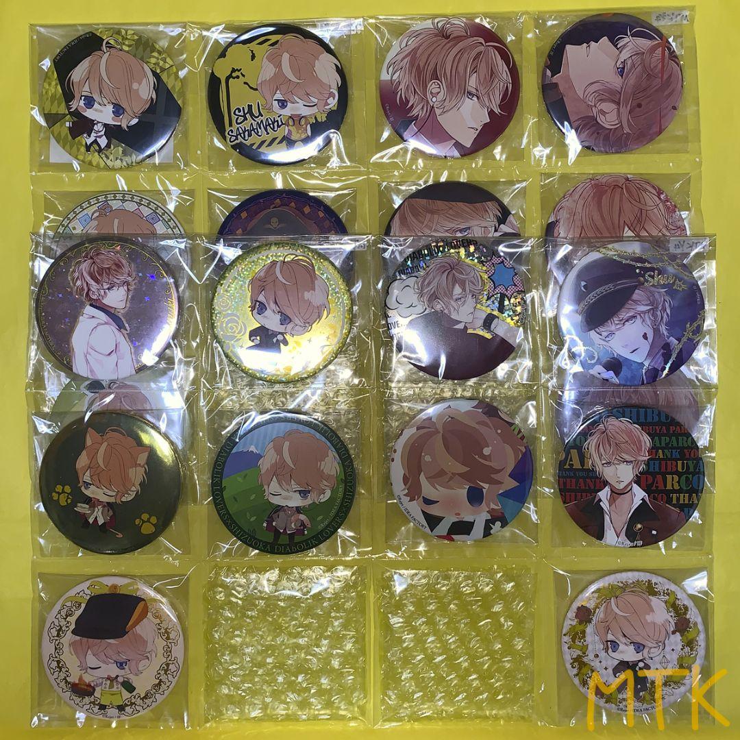 [MTK] DIABOLIK LOVERS シュウ 缶バッジ 20個 水戸限定他