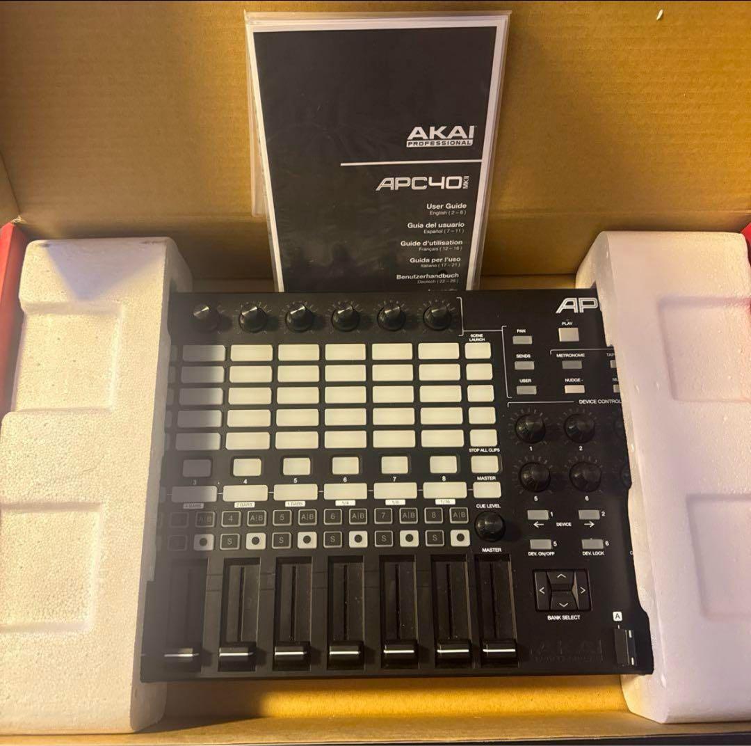 AKAI APC40 MKII Ableton Live コントローラー