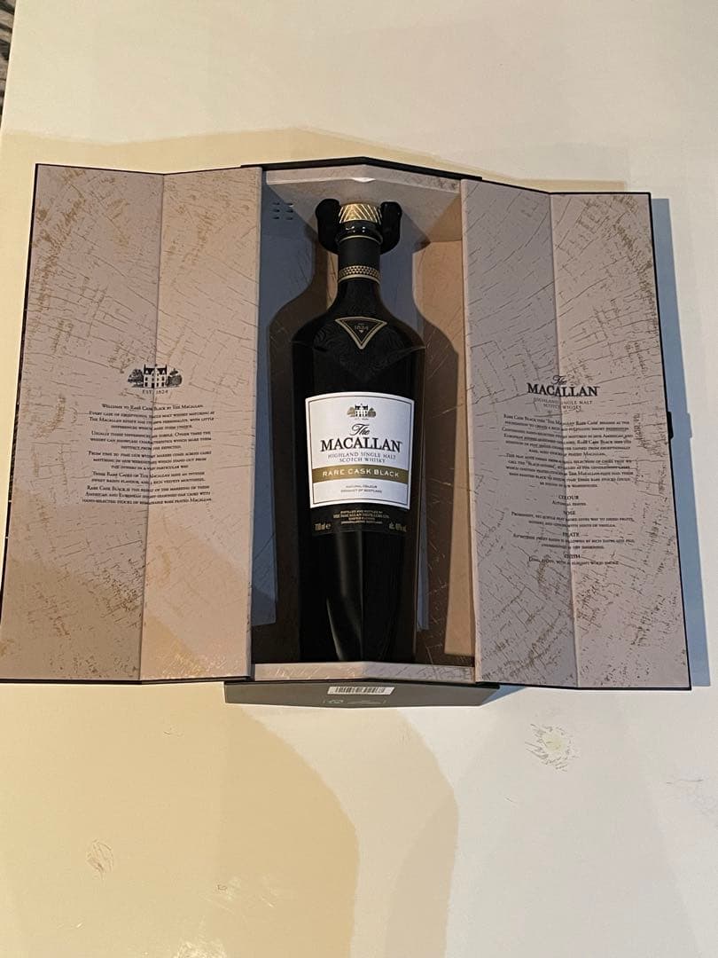 新品未開封　MACALLAN Rare Cask Black 750ml