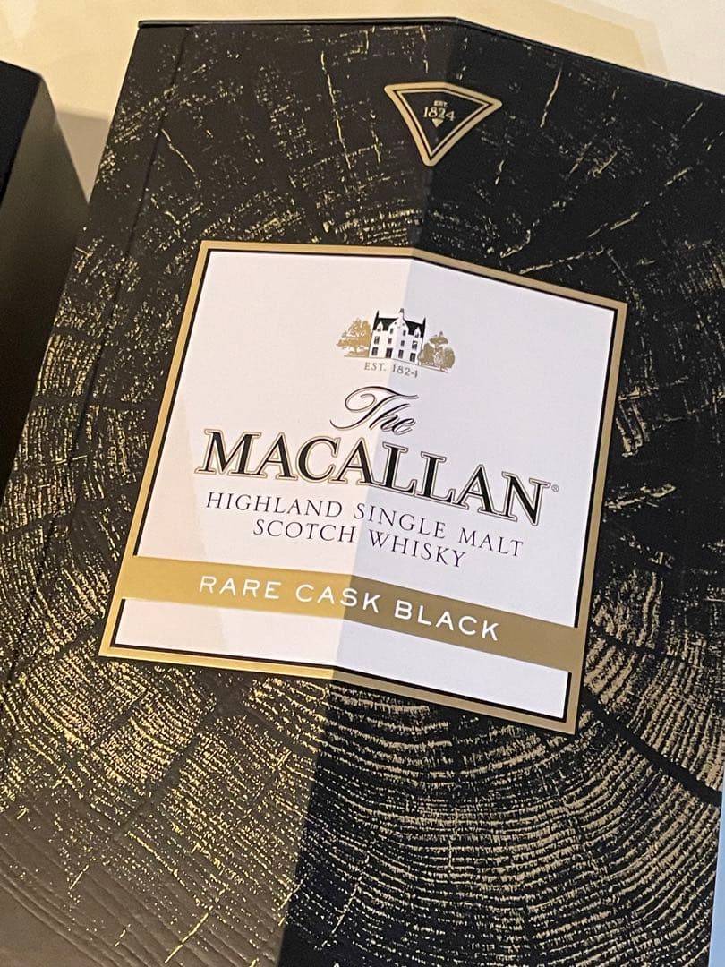 新品未開封　MACALLAN Rare Cask Black 750ml