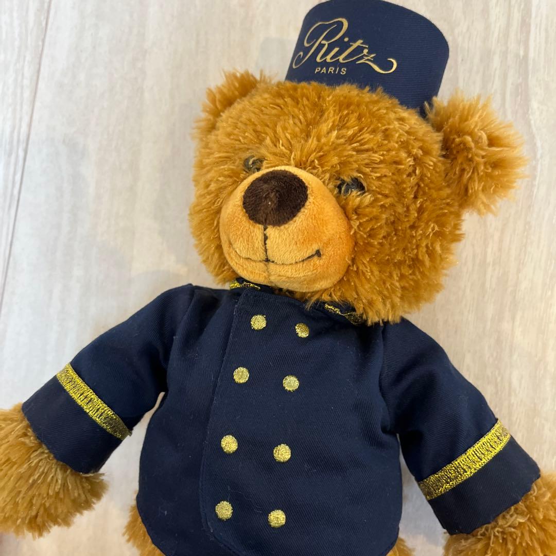 Ritz Paris 制服クマのぬいぐるみ 約30cm