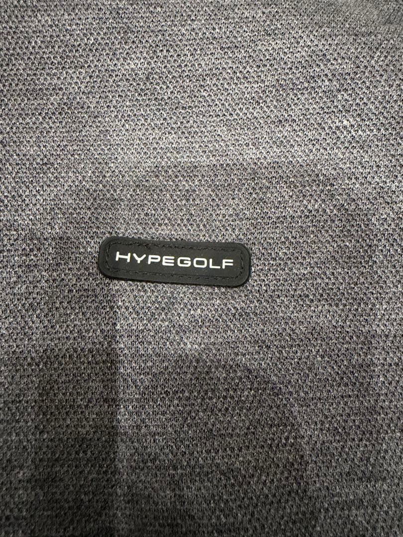 HYPEGOLF フード付きセーター グレー・ブラック
