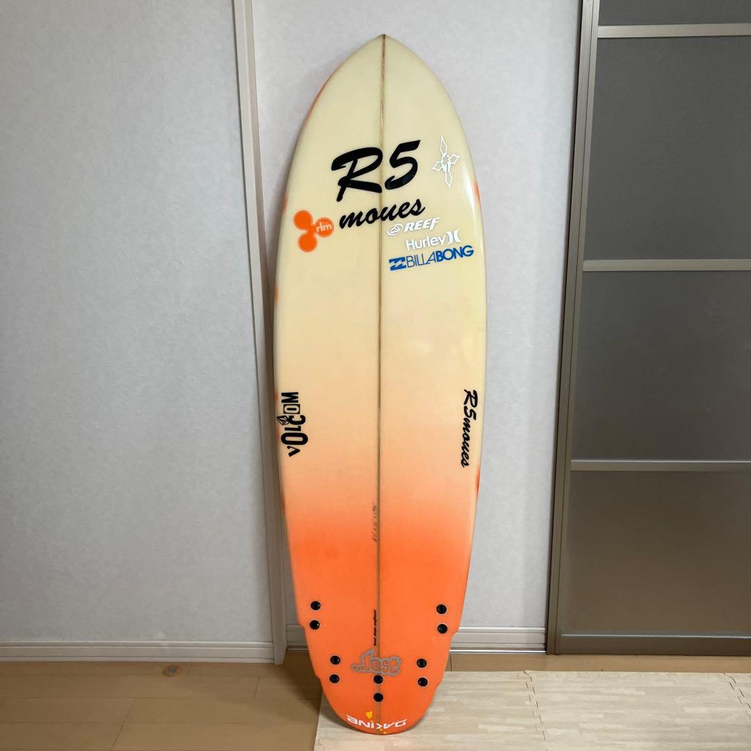 R5moves 6′0f fcs5fin PU サーフボード　サーフィン