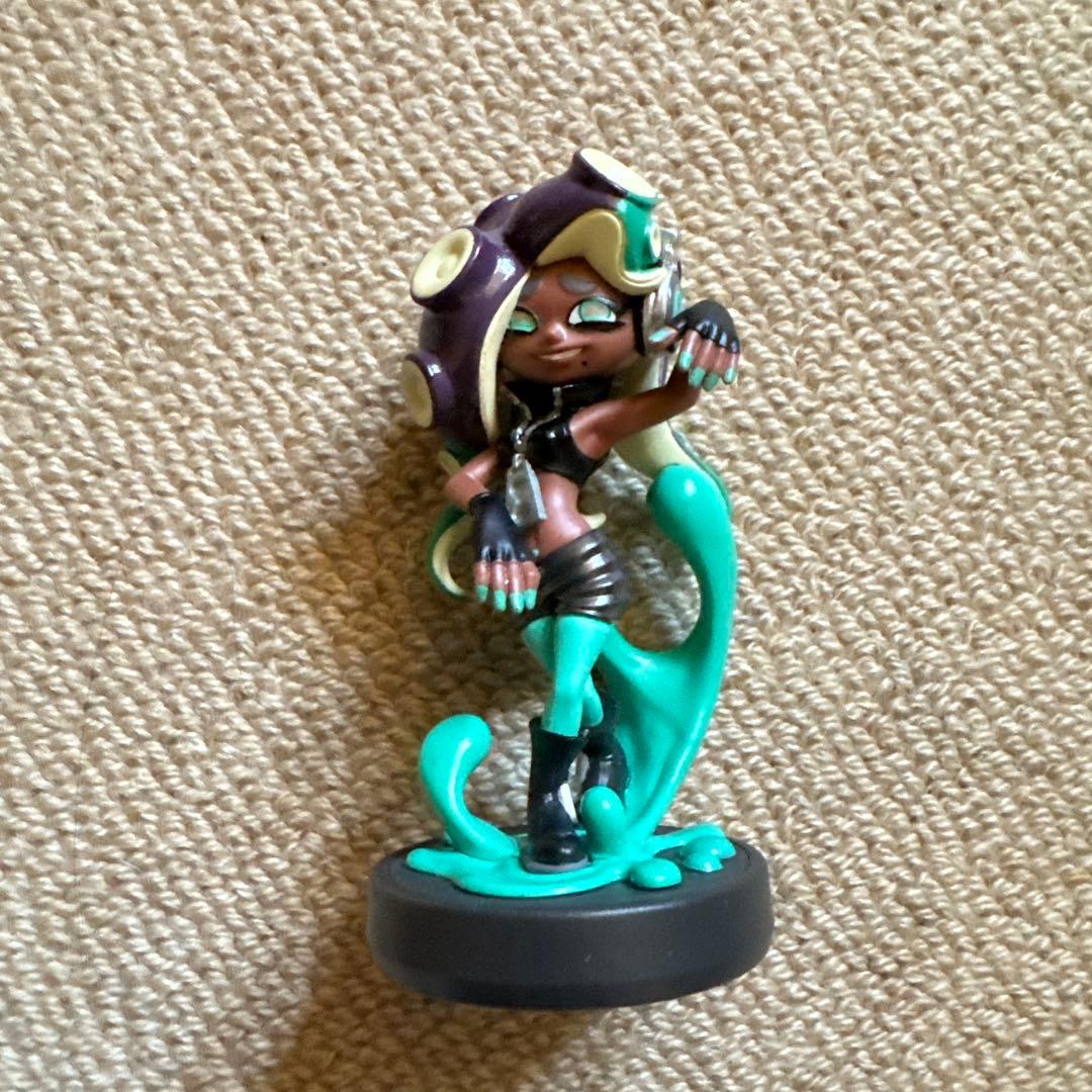 スプラトゥーン3対応　amiibo5体　イイダ　ヒメ　フウカ　ウツホ　マンタロウ