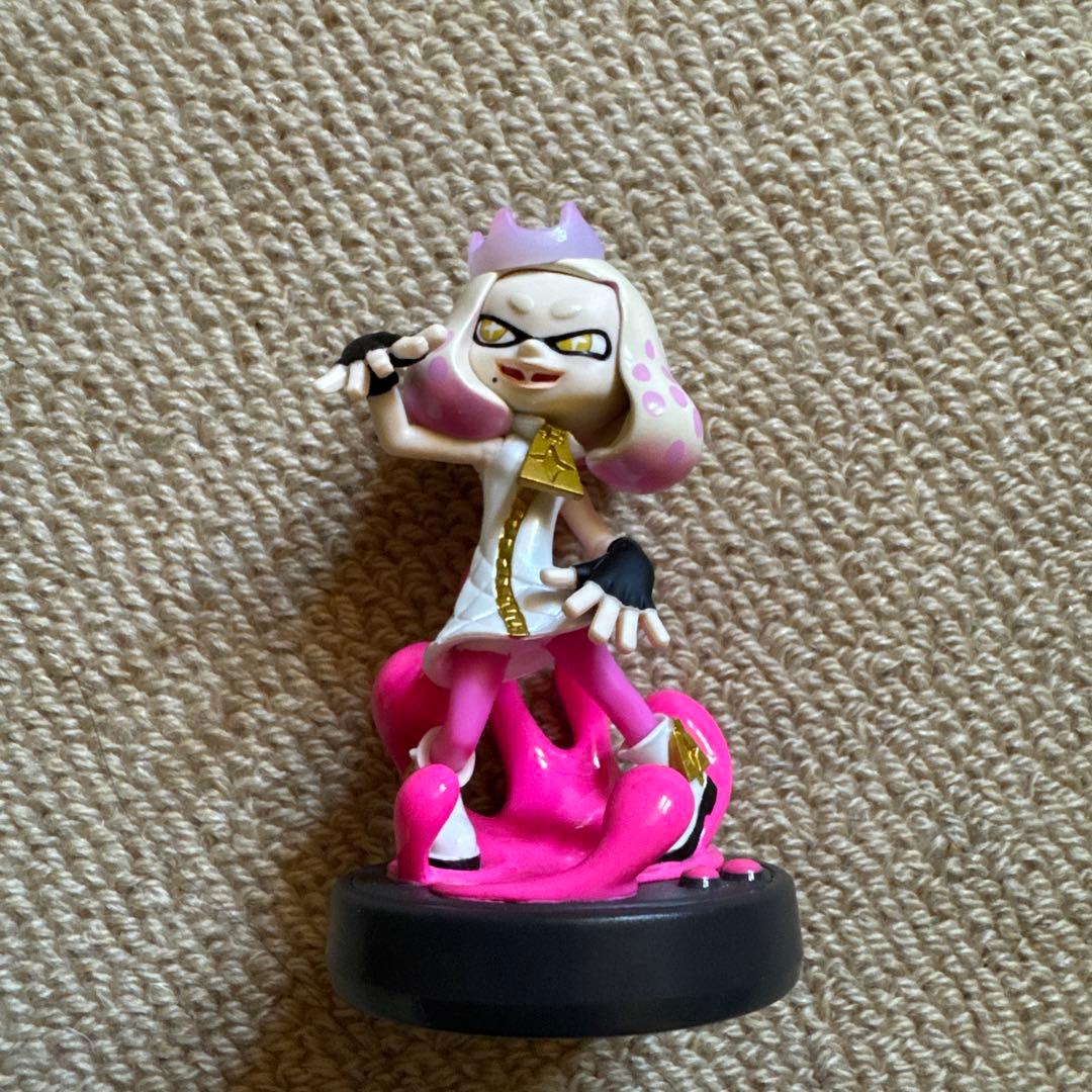 スプラトゥーン3対応　amiibo5体　イイダ　ヒメ　フウカ　ウツホ　マンタロウ