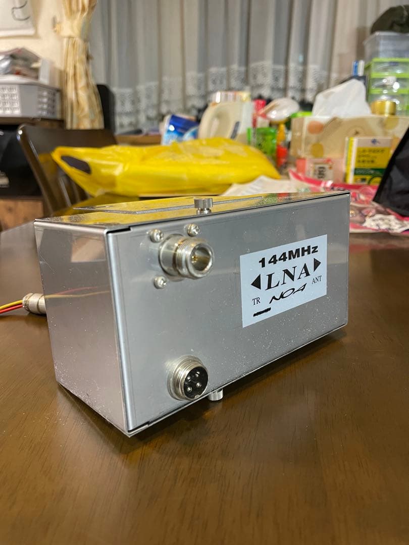 川越無線500ワット対応144MHz LNA プリアンプ未使用中古品