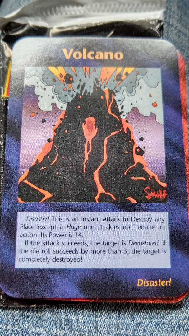 イルミナティカード ボルケーノ