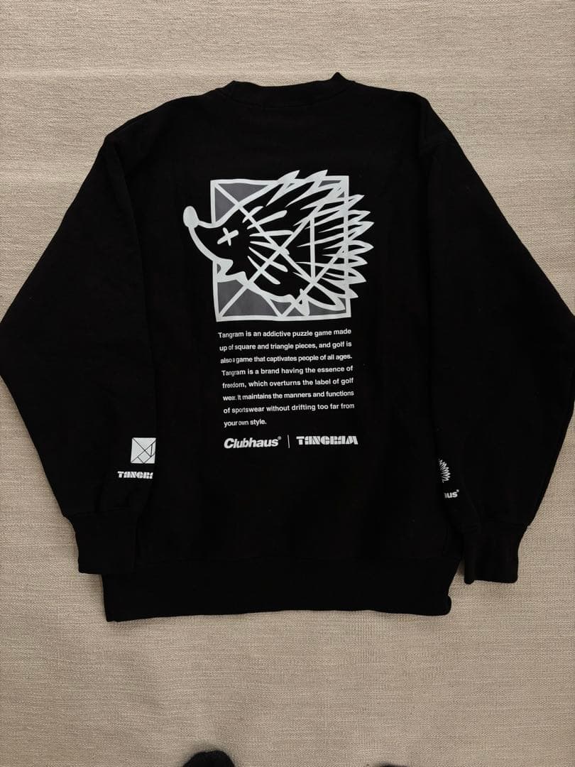 CLUBHAUS × TANGRAM HEDGEHOG SWEAT