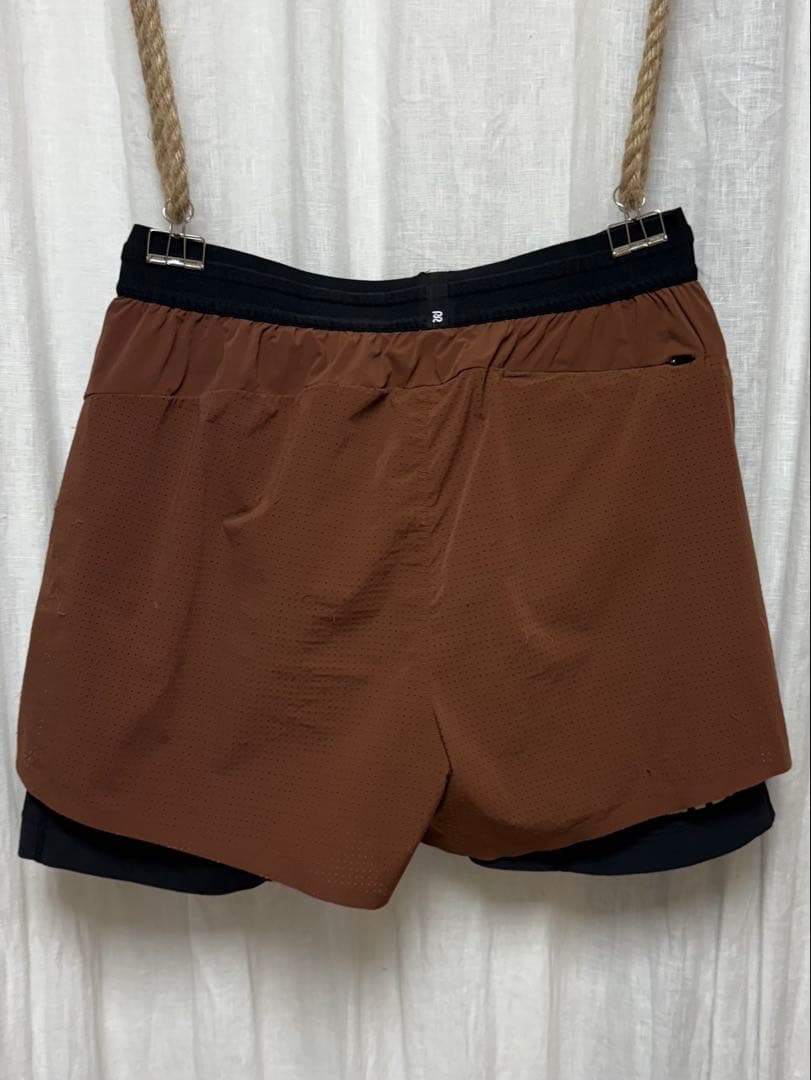 BANDIT_ MEN'S 2-IN-1 RUN SHORT_バンディット