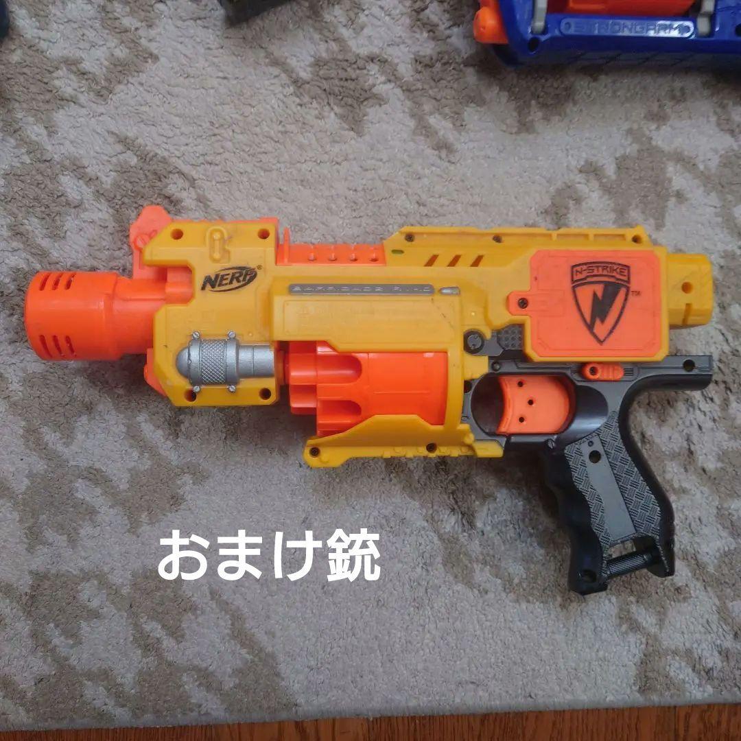 ナーフ銃7丁 （おまけ2丁合計で９丁）標的3種 弾新品340発 NERF