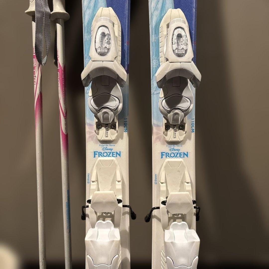 ROSSIGNOL FROZEN 子供用スキーセット　アナ雪　110