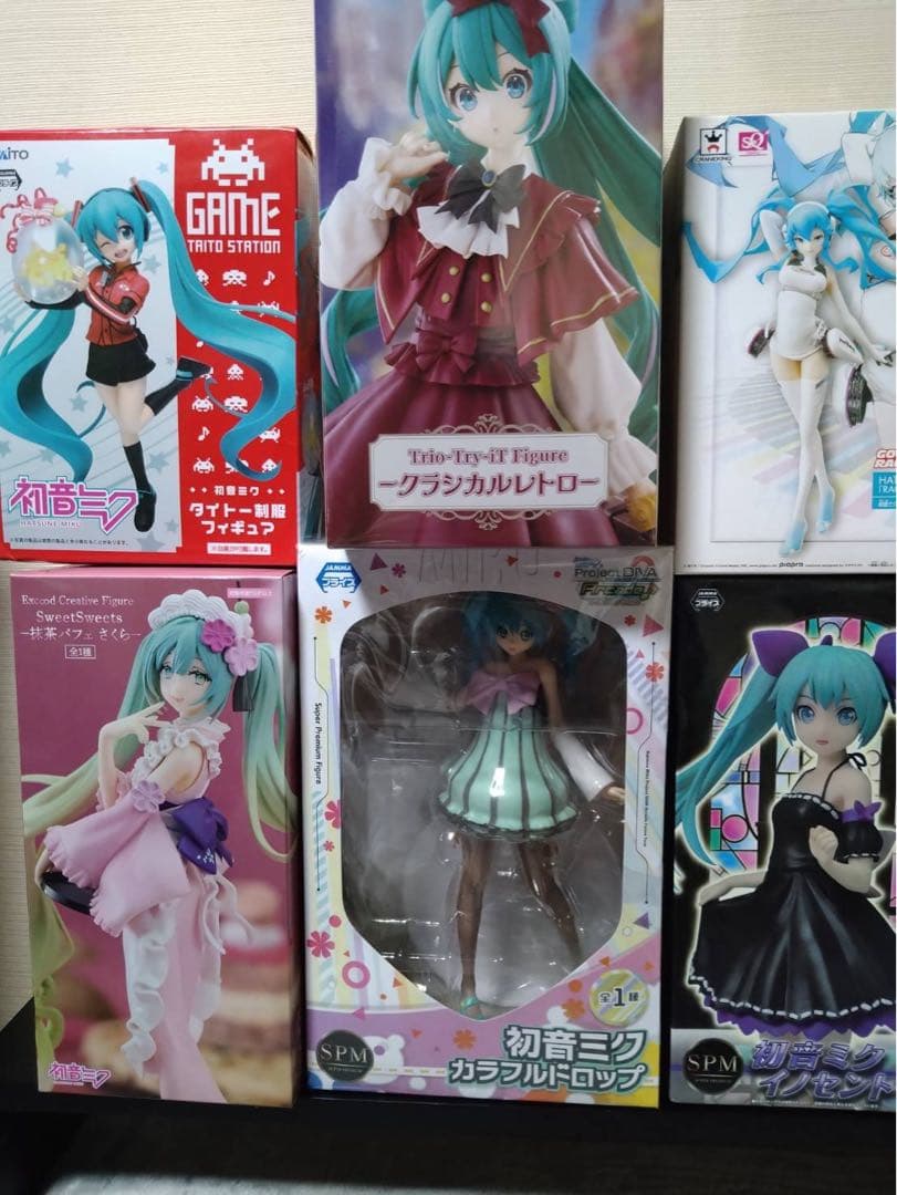 初音ミク フィギュアまとめ売り　6点