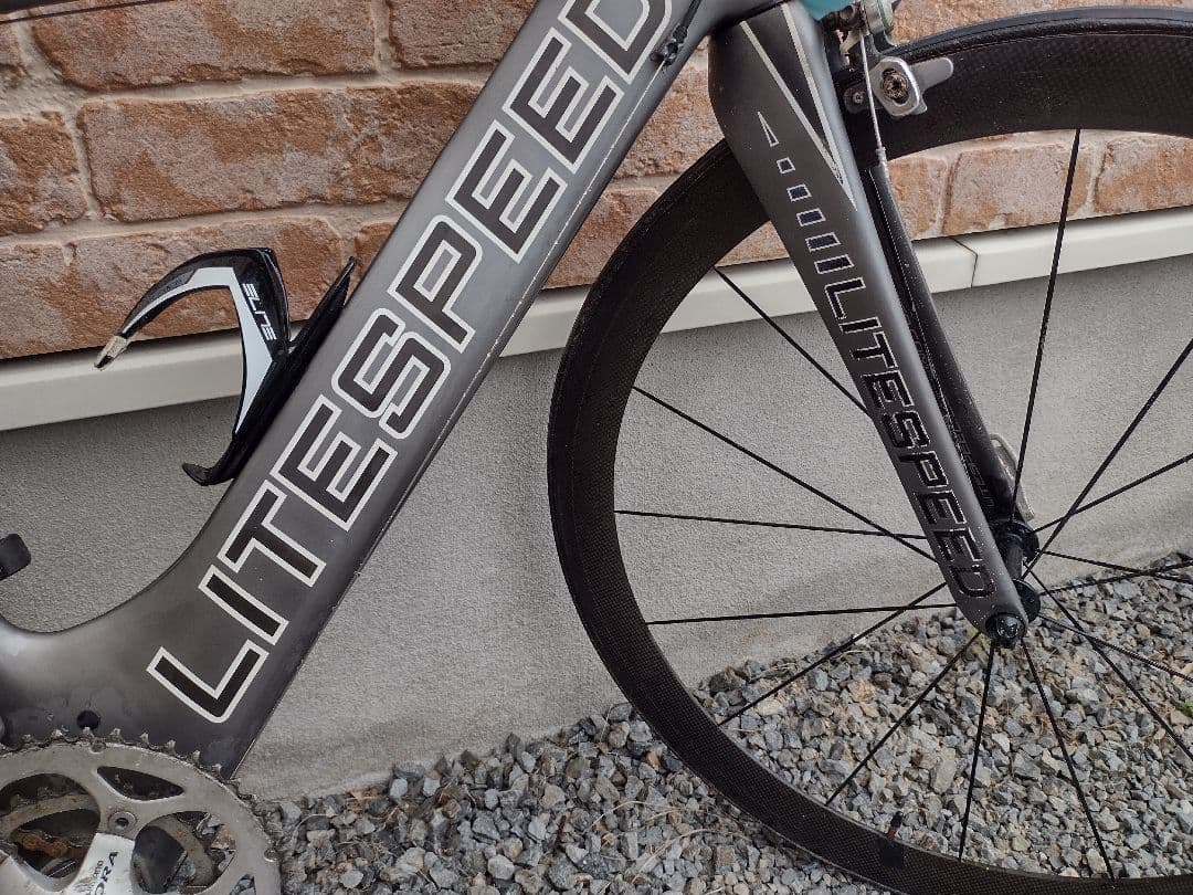 ち*さ様 LITESPEED C3 カーボンフレーム 520? ジャンク 発送不