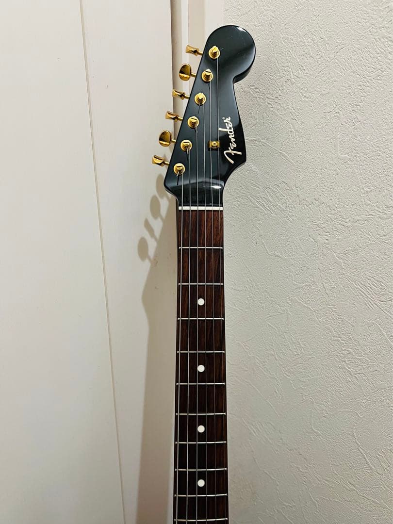 ギター Fender Japan Stratocaster ST62 ALLBLK