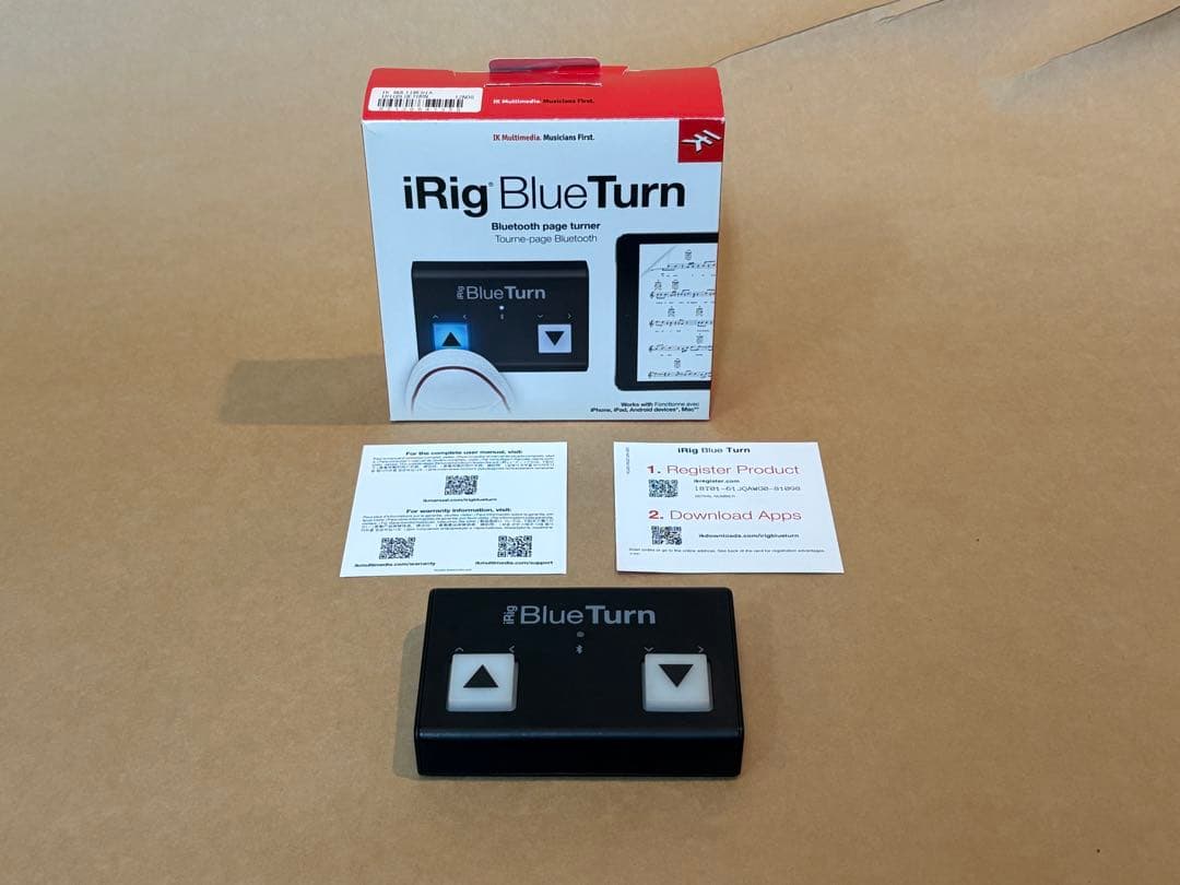 美品！　iRig BlueTurn