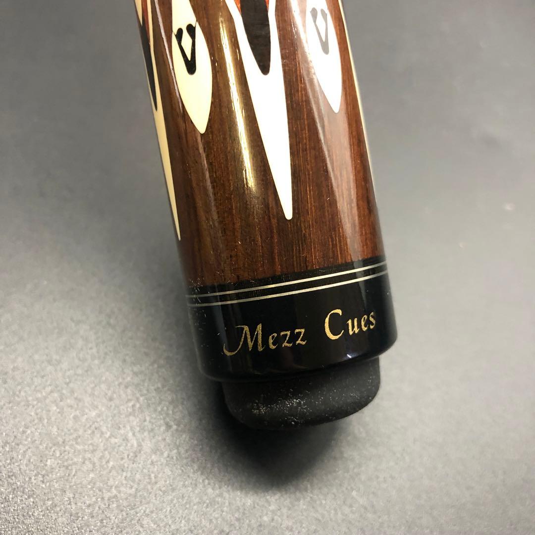 美品　Mezz Cue メッヅ ジョイントキャップ付き　キュー　ビリヤード