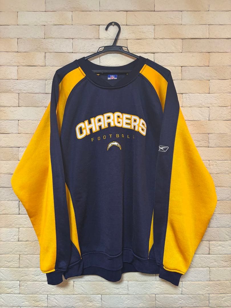 NFL Reebok chargers スウェット　under blue Eve