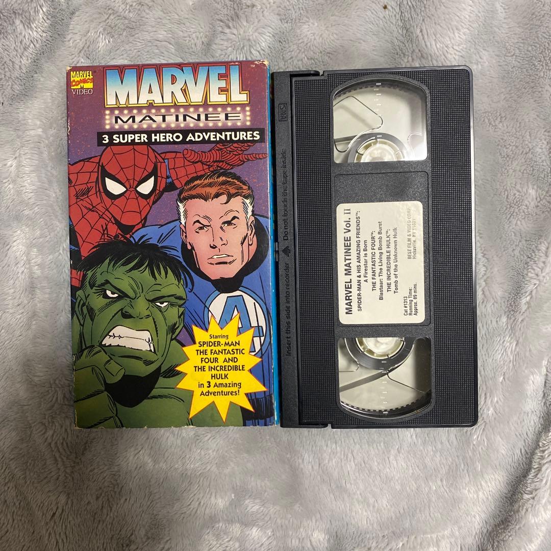 【激レア】MARVEL スパイダーマン カセットテープ