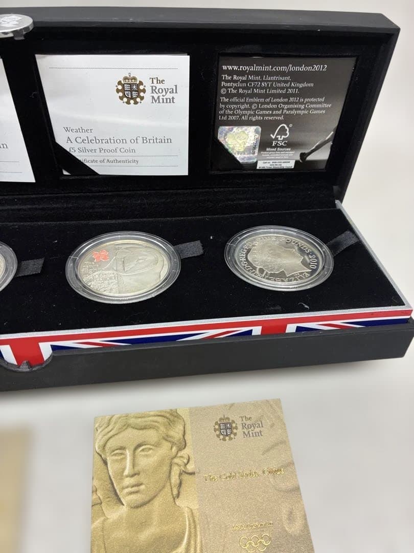 The  Mint 銀貨 ロンドン五輪 2012記念硬貨 オリンピック