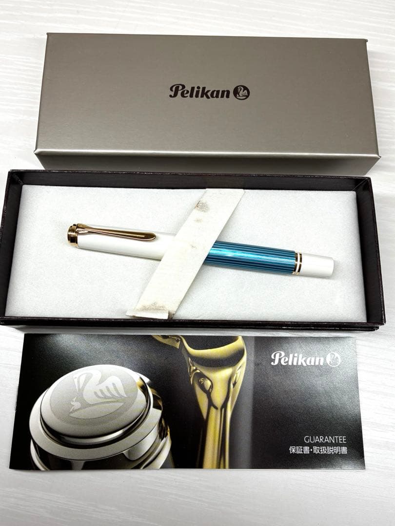 ペリカン Pelikan M600 スベレーン ターコイズホワイト