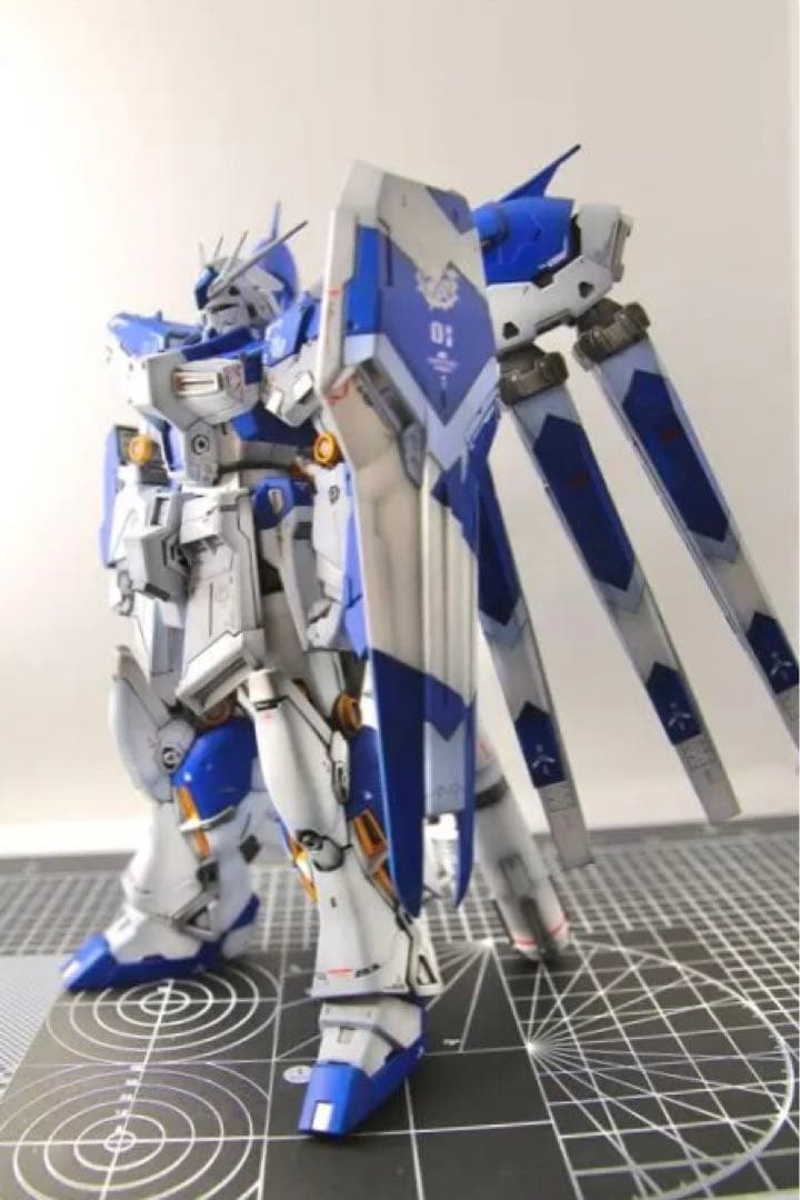 全塗装完成品 RG Hi-νガンダム【グラデーション塗装】