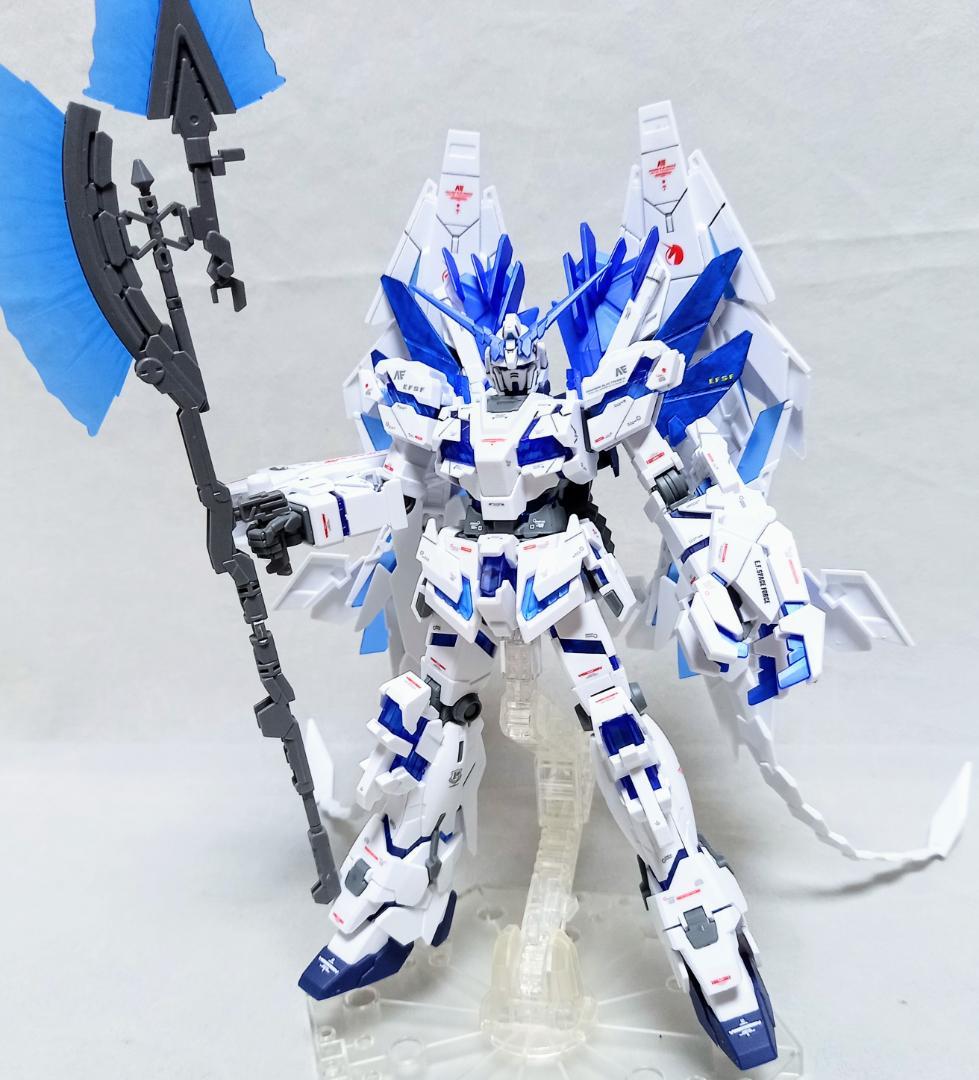 完成品 HG 1/144 ユニコーンガンダム ペルフェクティビリティ 組立て済