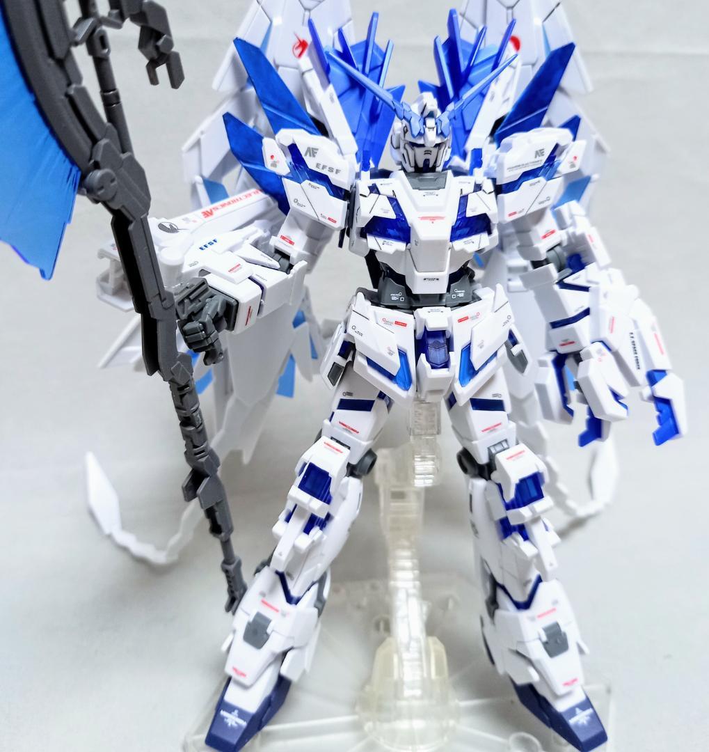 完成品 HG 1/144 ユニコーンガンダム ペルフェクティビリティ 組立て済