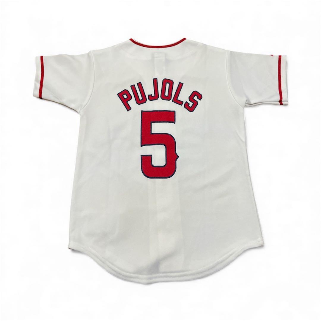 Majestic エンゼルス応援グッズ❤️ユニフォーム Sサイズ PUJOLS 5