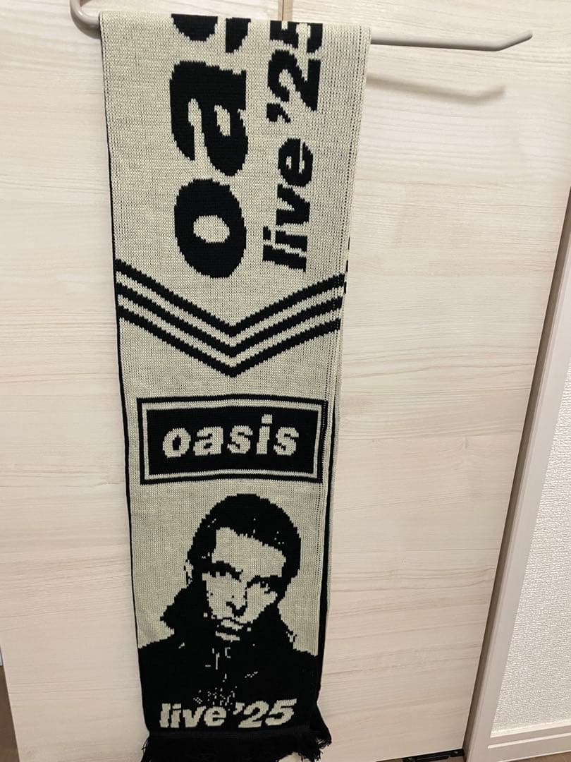 日本限定 Oasis Live 2025 フットボールスカーフ