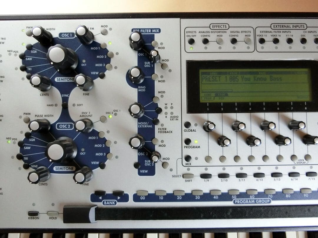 【ジャンク】Alesis Andromeda A6 アナログ16ポリ