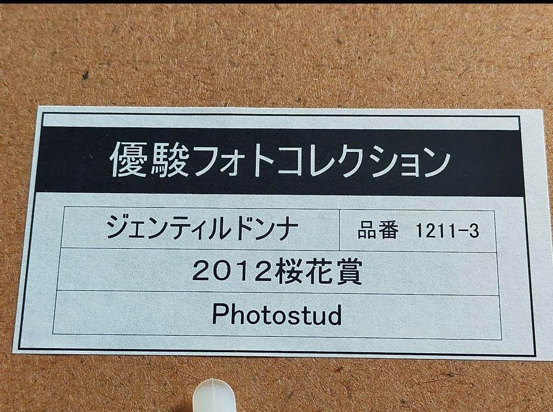 ①◆　競馬　JRA　◆　ジェンティルドンナ　◆　１冠目　桜花賞　◆　優駿フォト◆