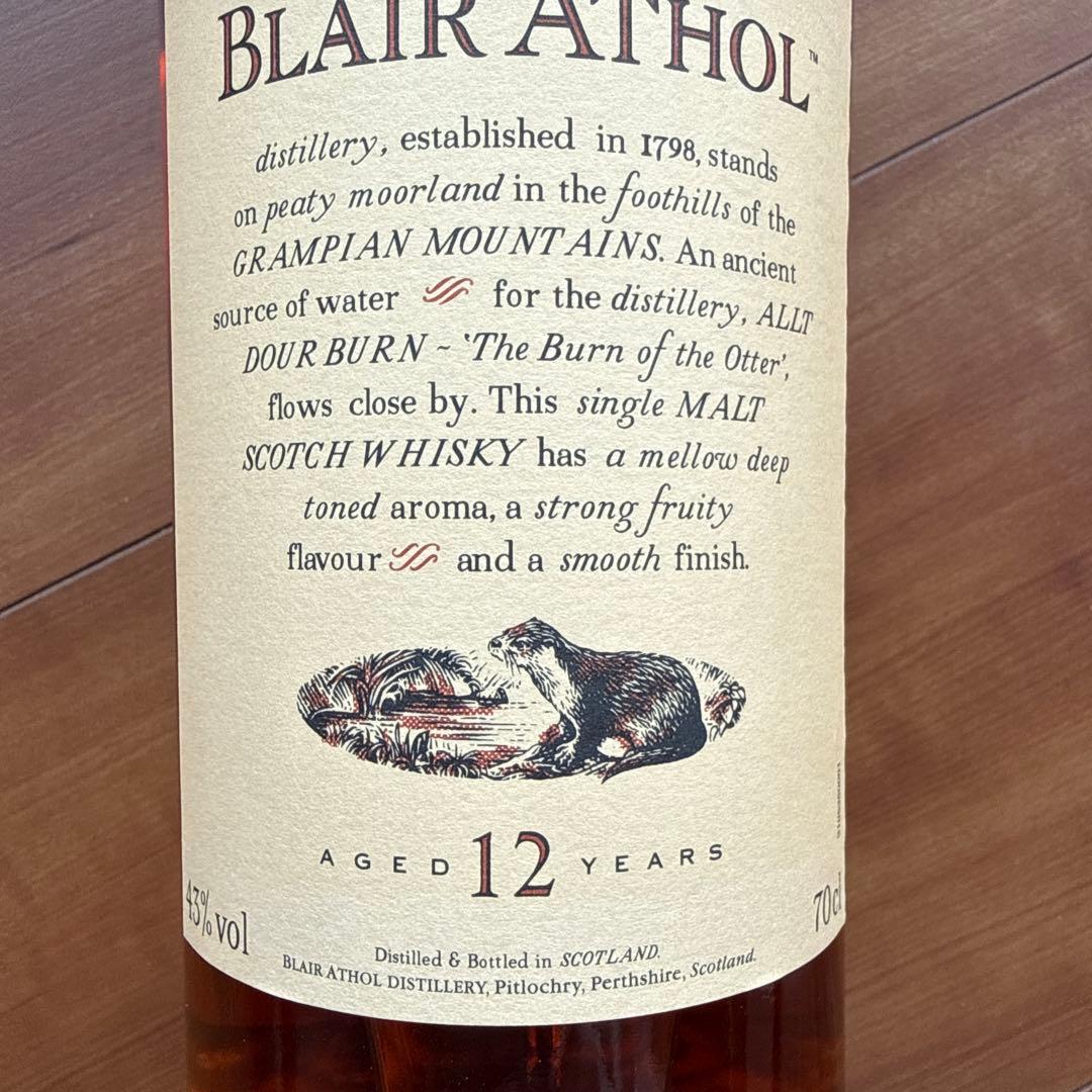 【新品未開封】ブレアアソール12年 Blair Athol 700ml