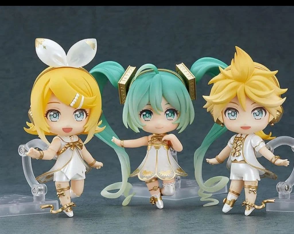 ねんどろいど　初音ミク　鏡音リン　鏡音レン　シンフォニー　フィギュア　特典付き