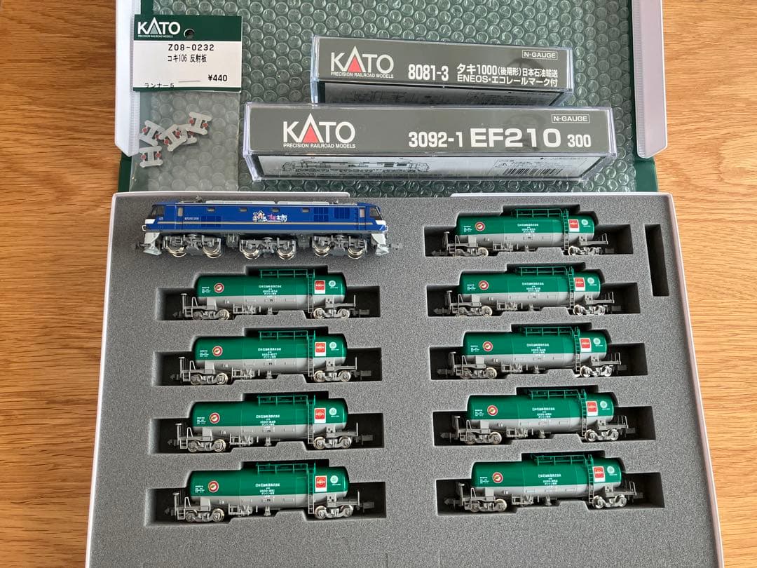 KATO EF210 300+タキ1000 ENEOS・エコレールマーク付