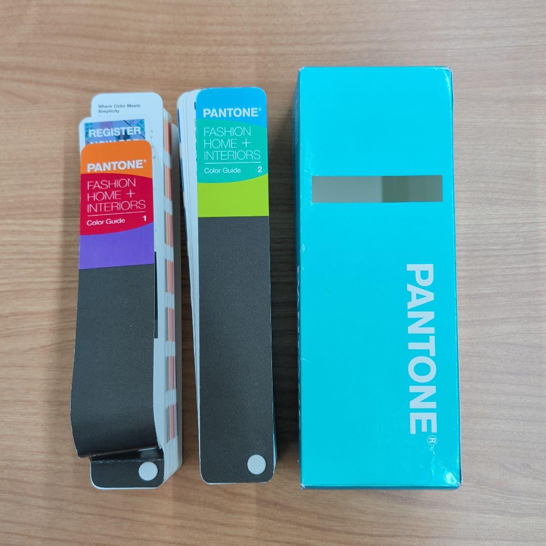 パントン PANTONE 色見本 ファッションホームインテリア カラーガイド2冊