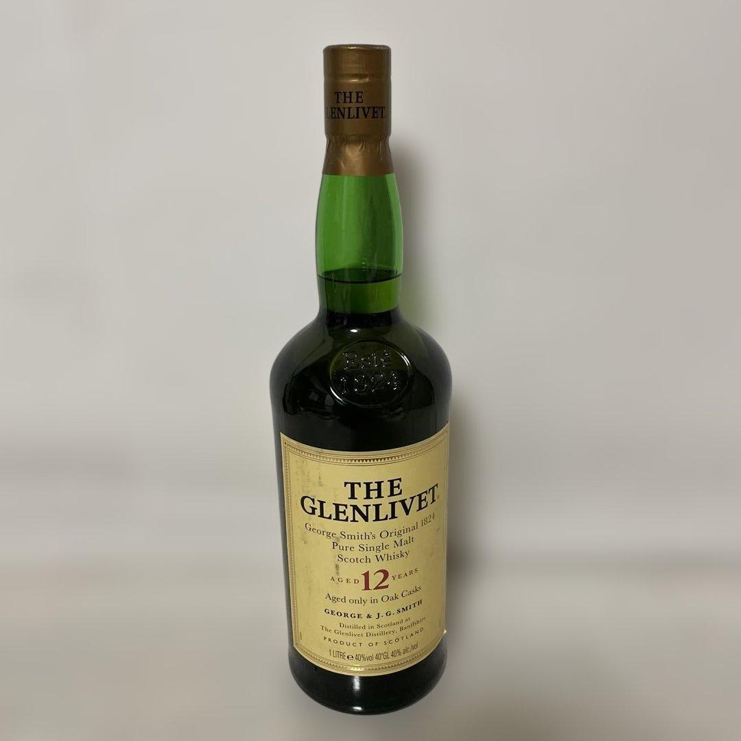 THE GLENLIVET 12年 シングルモルトウイスキー 1000ml