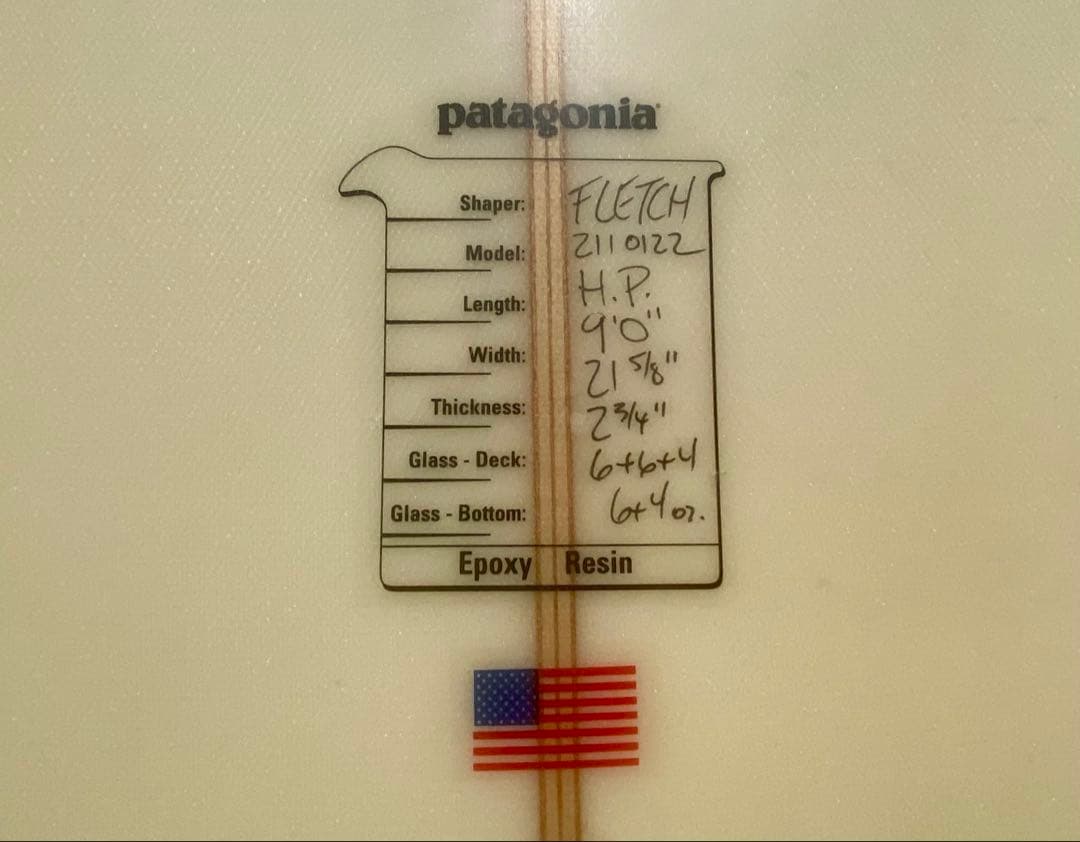 フレッチャー・シュイナード・デザインズHPロングボード9.0フィン付き