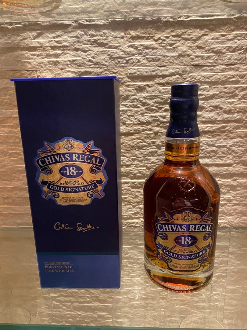 CHIVAS REGAL 18年 箱入りウイスキー