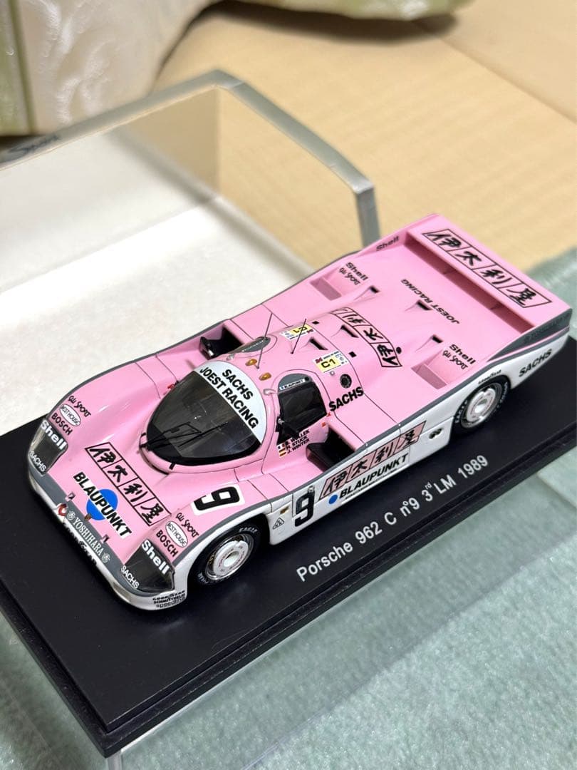 スパーク 1/43 ポルシェ 962C #9 LM 1989 伊太利屋