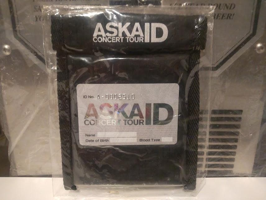 1997年 ASKA ID CONCERT TOUR ネックポーチ★チャゲアス