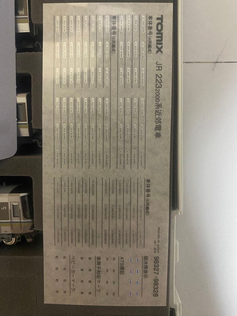 TOMIX トミックス 98328 JR 223系　2000番台　近郊電車