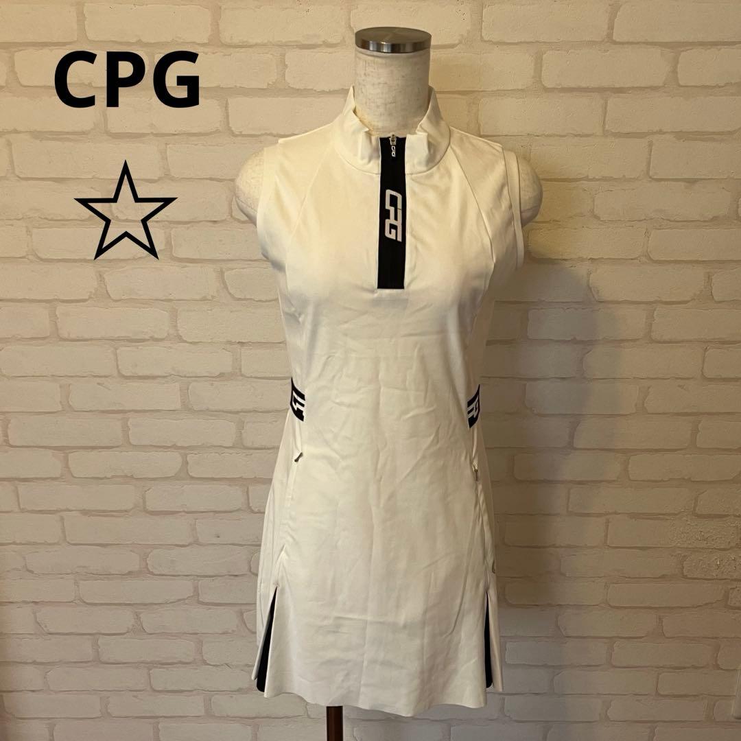 大人気　極美品　CPG ハーフジップワンピース レディース ゴルフ ワンピース