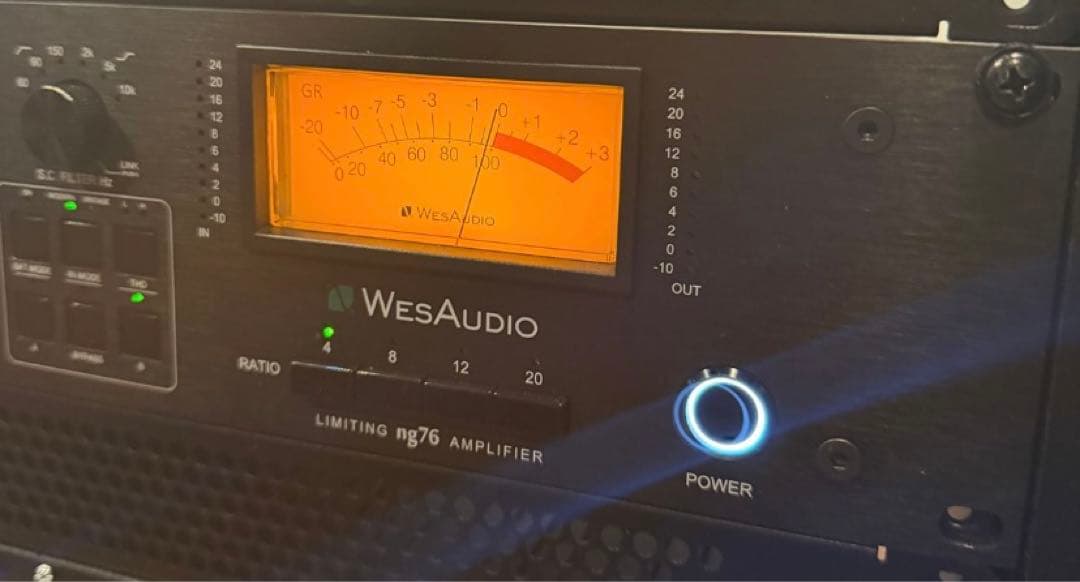 Wes audio ng76 1176 コンプレッサー wesaudio