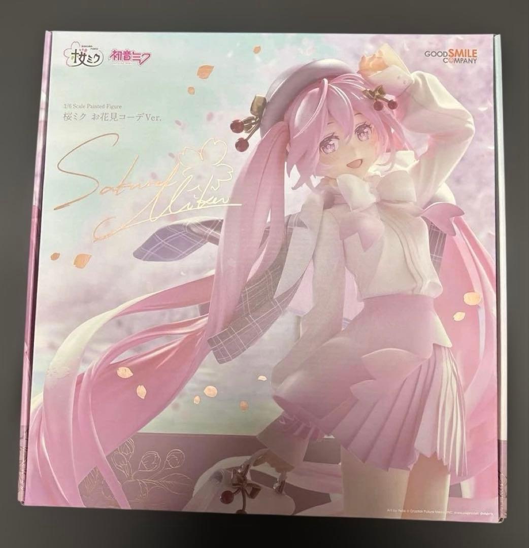 初音ミク　桜ミク　お花見コーデvar 1/6スケール　フィギュア　グッスマ