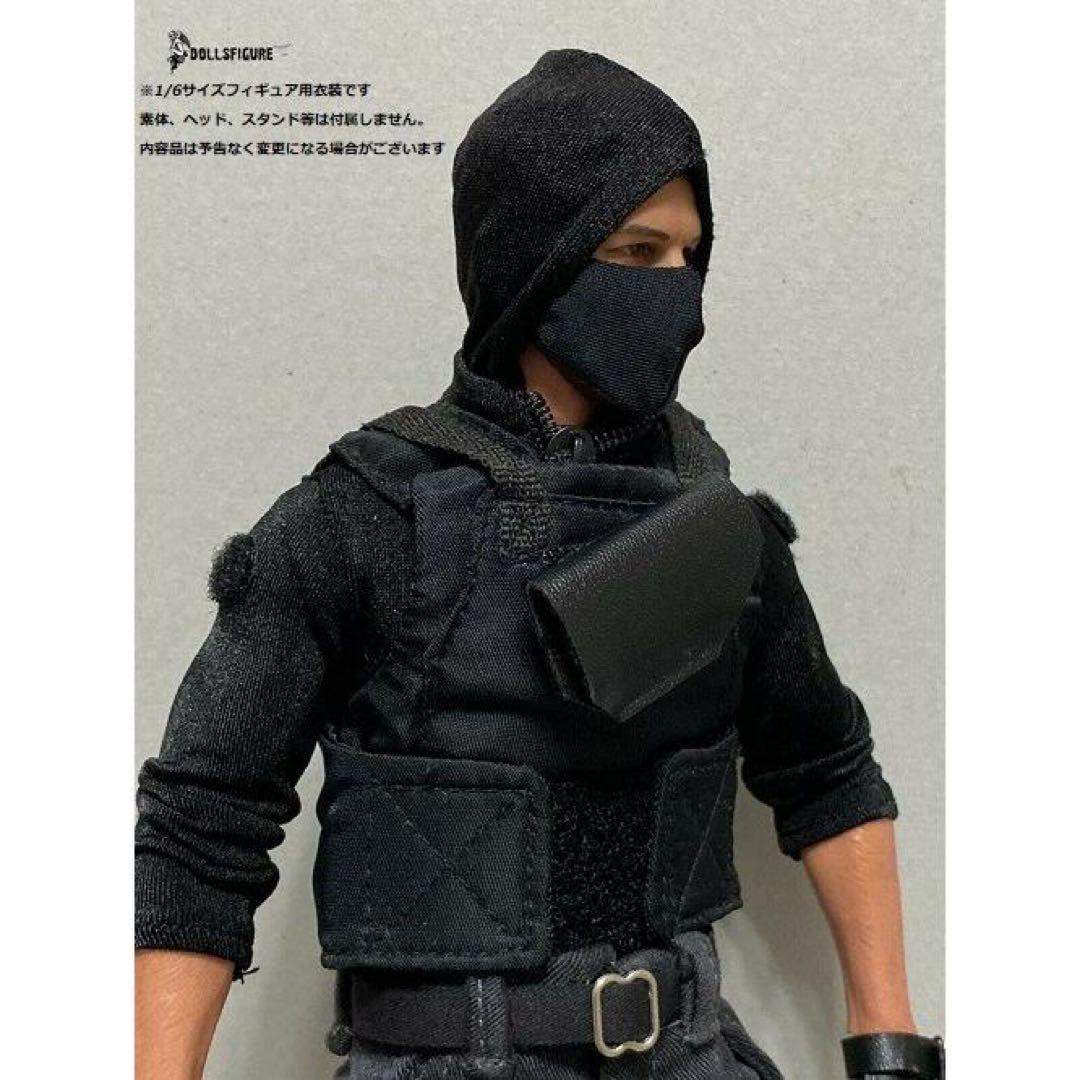1/6フィギュア用衣装男性用特殊部隊傭兵服コスチューム SP1