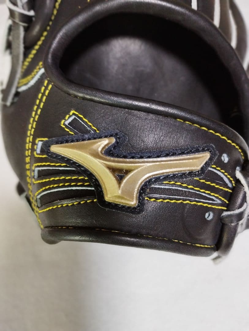 Mizuno 硬式 外野手用グローブ 16N 濃紺　レフティ【ほぼ新品】