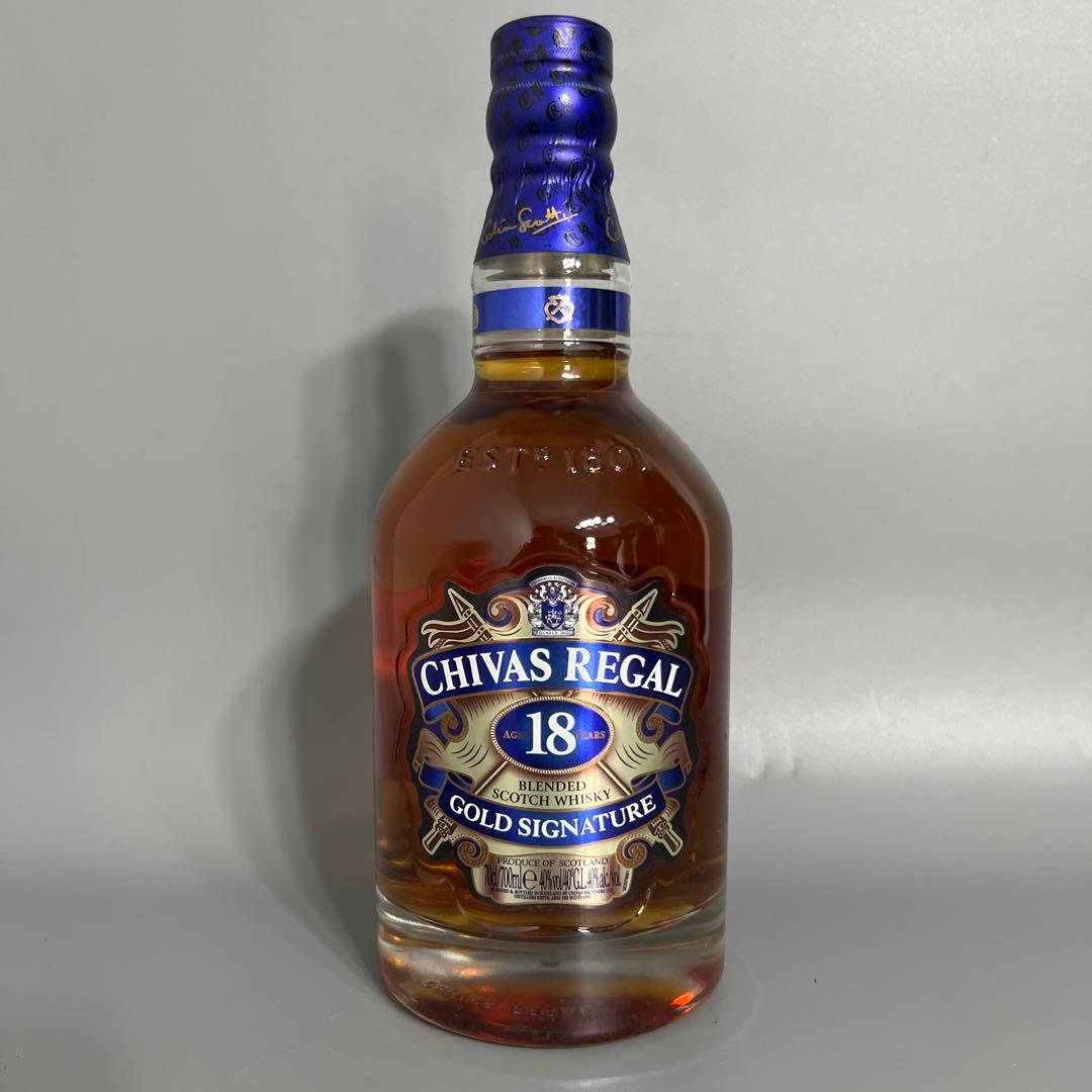 未開栓　CHIVAS REGAL　18年　ウイスキー　700ml　40%　箱付き