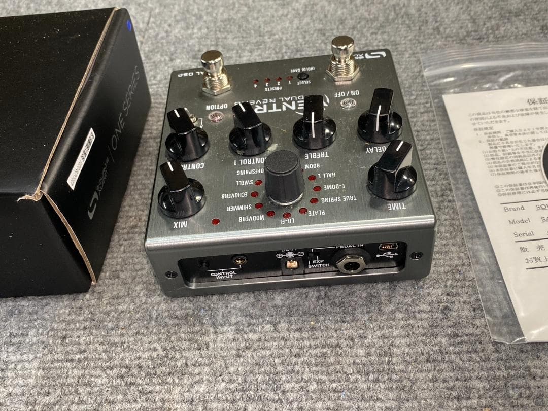 SOURCE AUDIO SA262 VENTRIS リバーブ Reverb