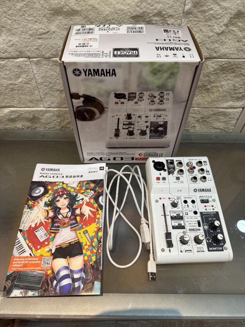 YAMAHA ヤマハ AG03 オーディオインターフェイス 中古品